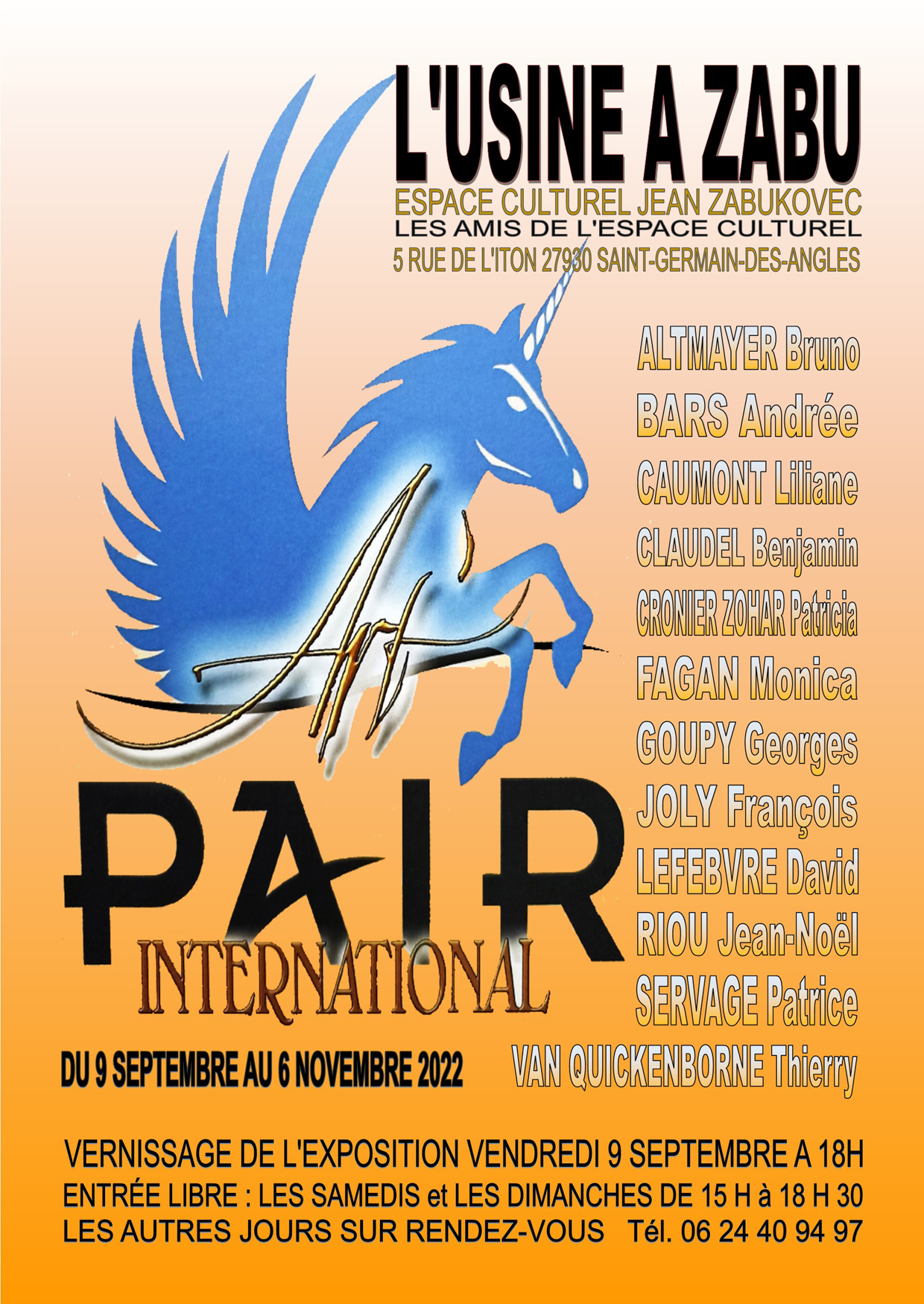 ART’PAIR INTERNATIONAL en exposition à l’Usine à ZabuART'PAIR ...
